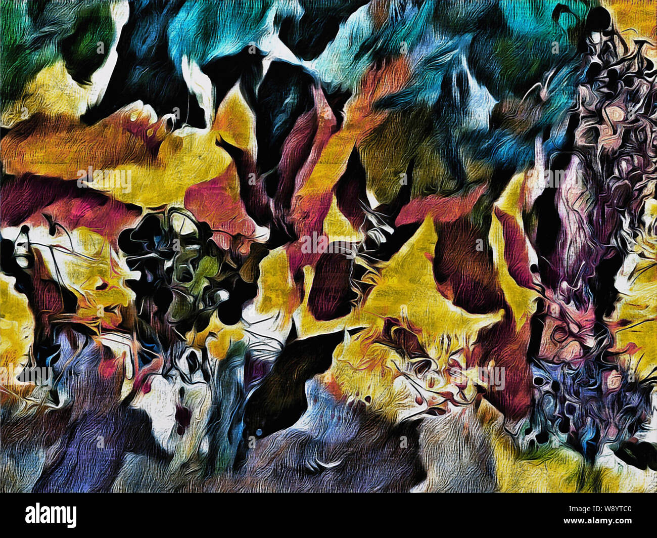 abstract psychedelic grunge background graphic stylization on a ...