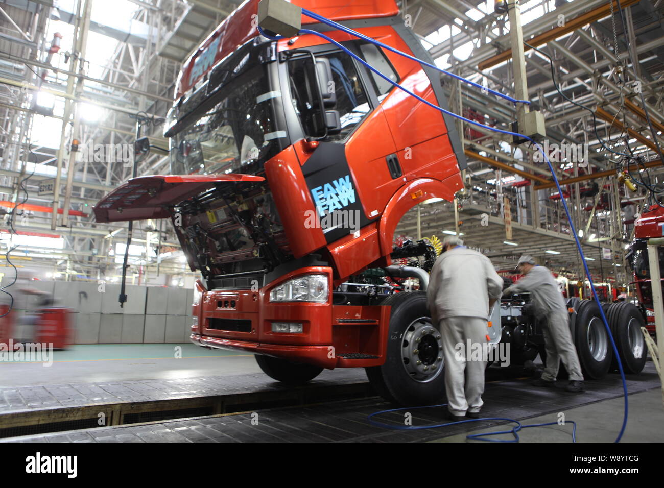Faw truck hi-res stock photography and images - Alamy