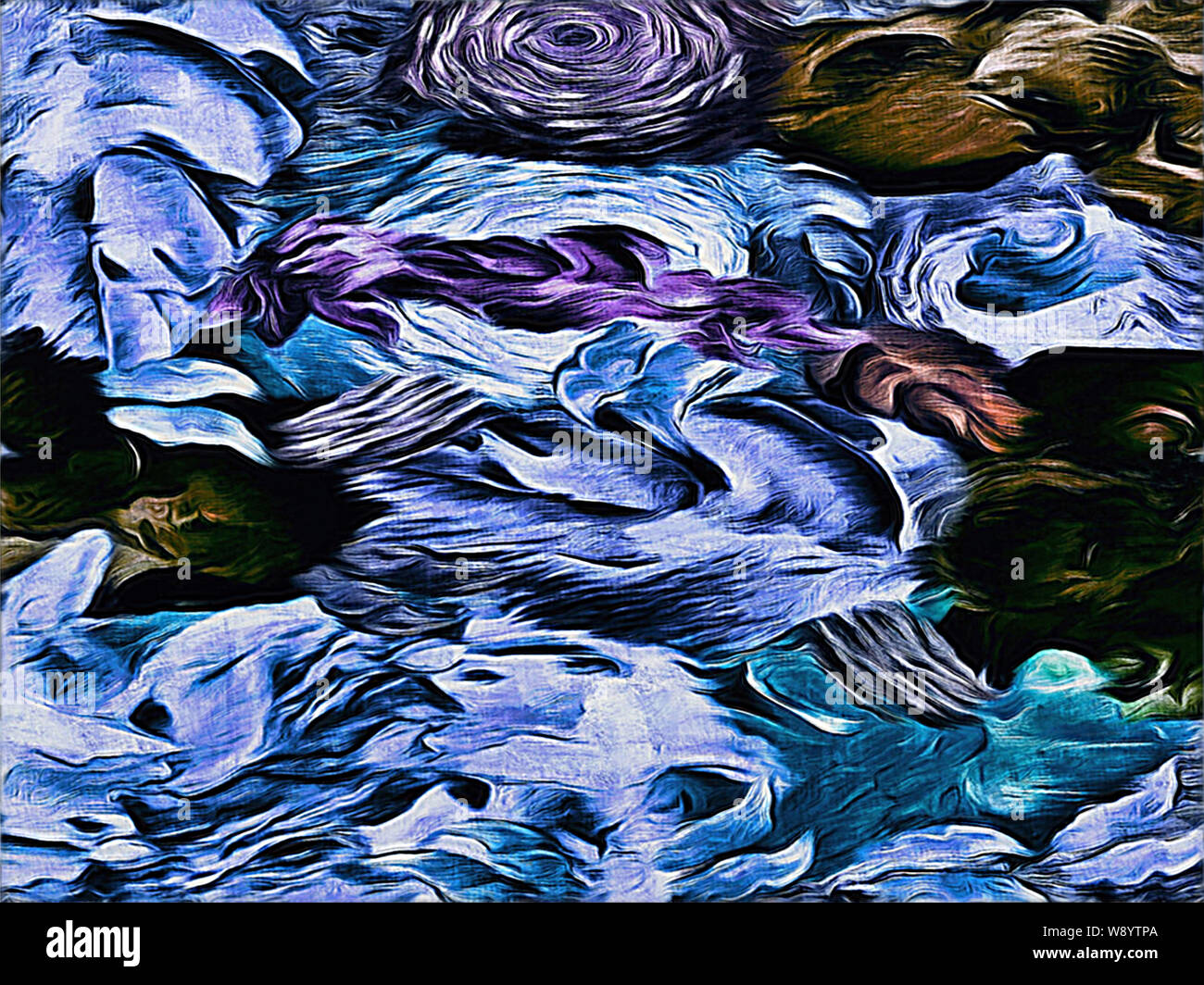 Chaotic Texture High Resolution Stock Photography and Images - Alamy