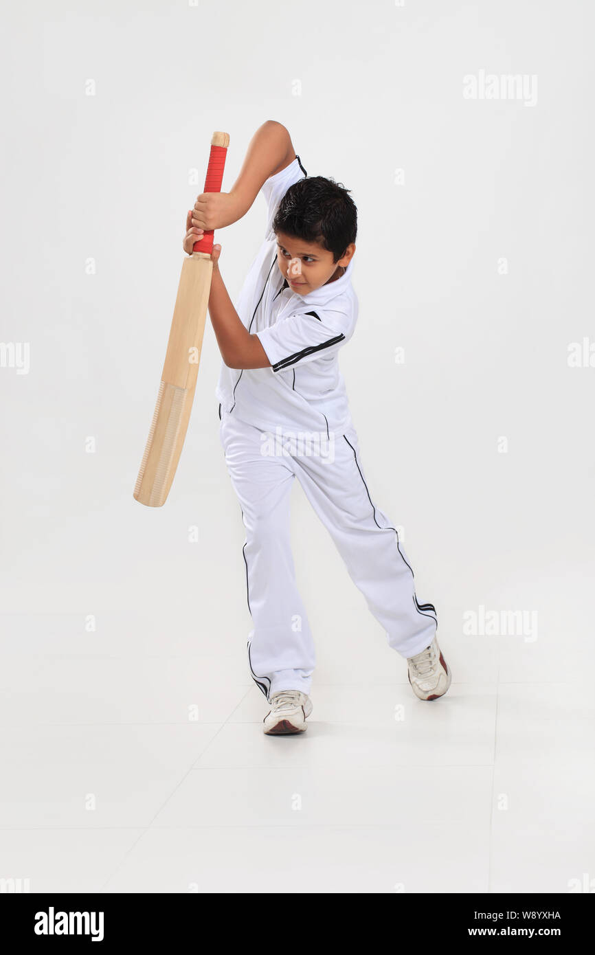 Children Playing Cricket Stock Photos & Children Playing Cricket Stock ...