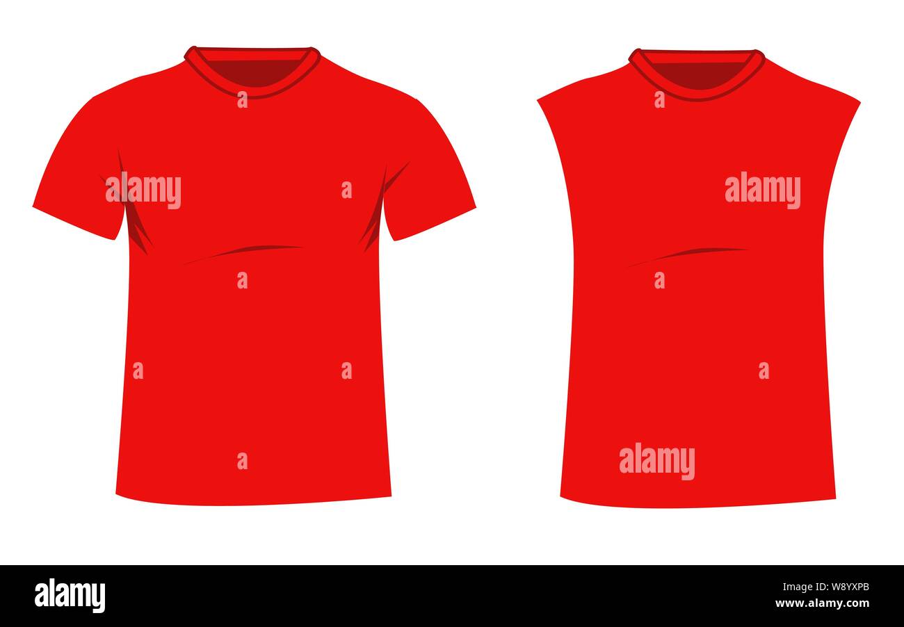 t shirt vector illustration on white Stock Vector Image & Art - Alamy