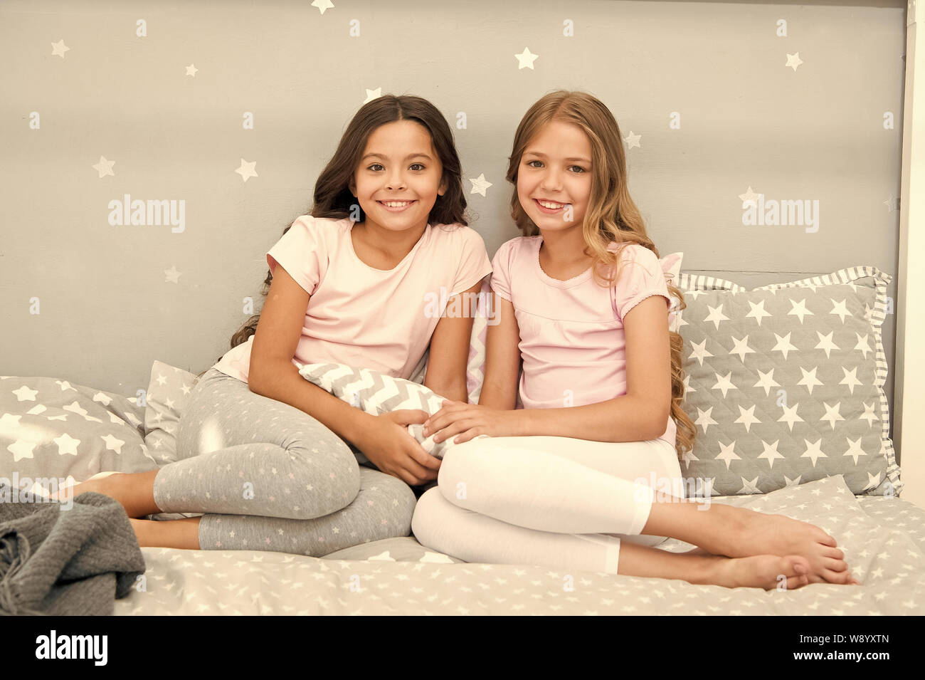 Friends At A Sleep Over