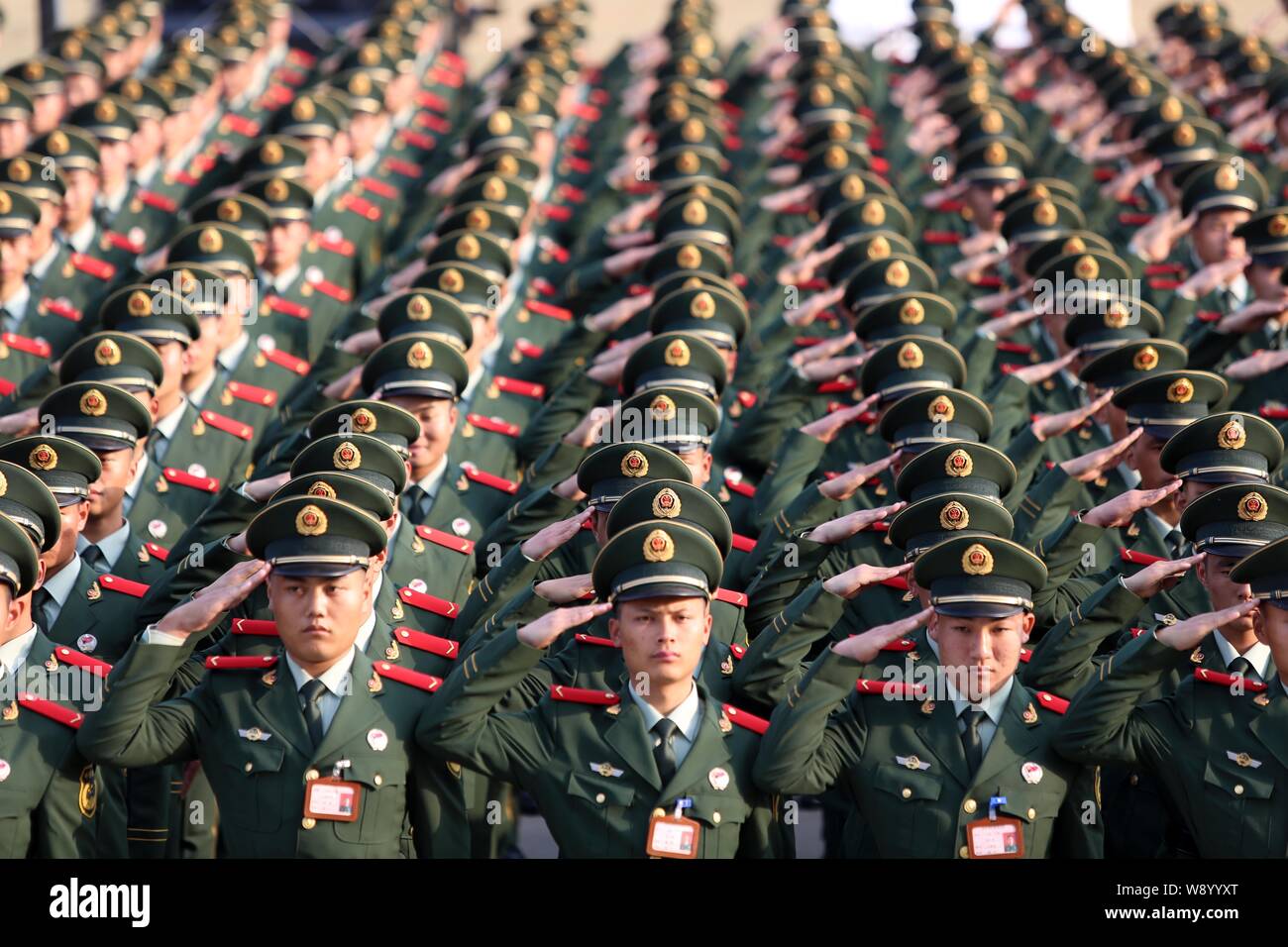 Chinese Military Salute