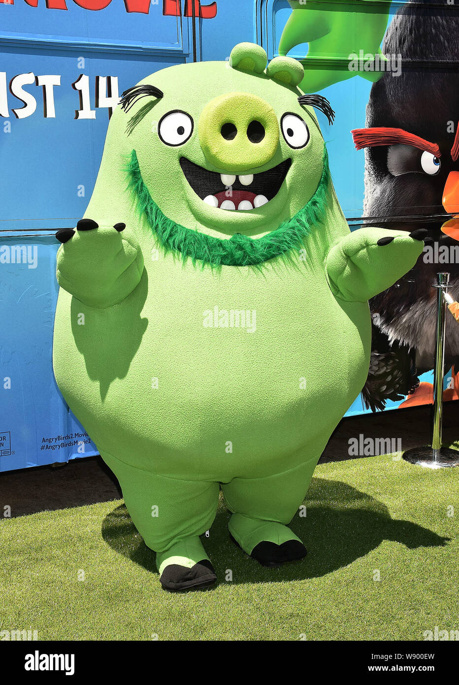 LOS ANGELES, CA - AUGUST 10: Angry Birds characters attends the ...