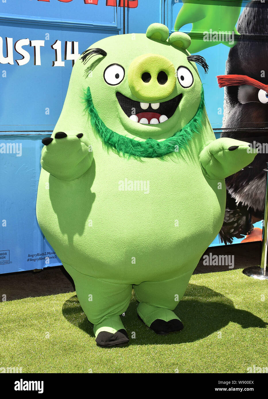 LOS ANGELES, CA - AUGUST 10: Angry Birds characters attends the ...