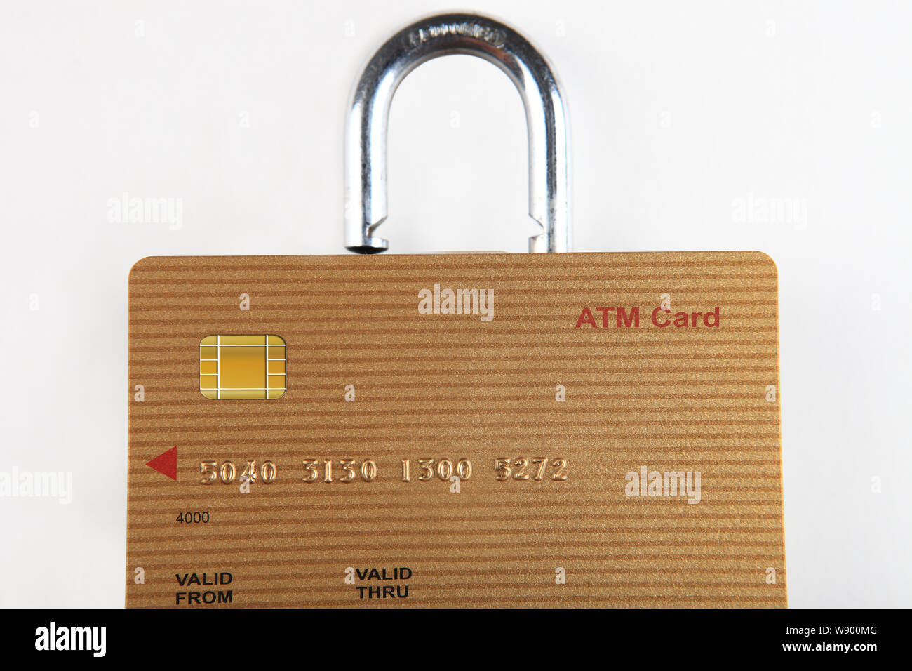 Bank atm card lock hi-res stock photography and images - Alamy