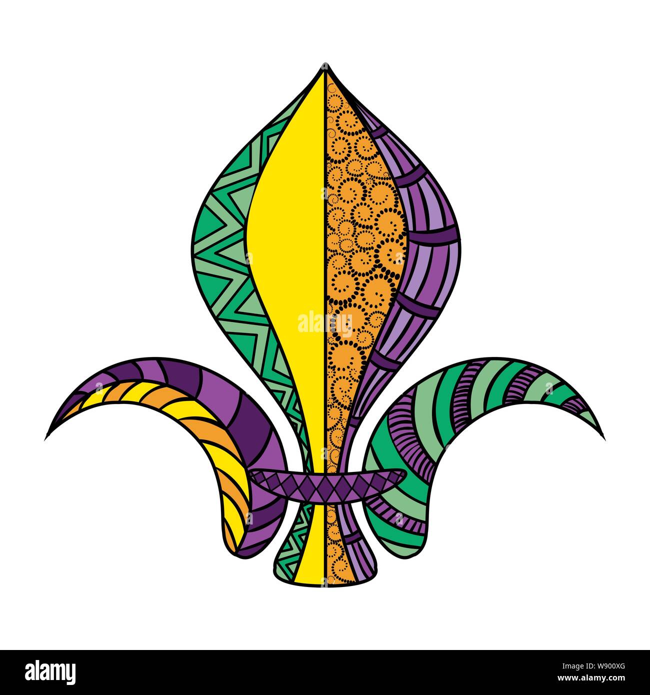 Design fleur de lis Cut Out Stock Images & Pictures - Alamy