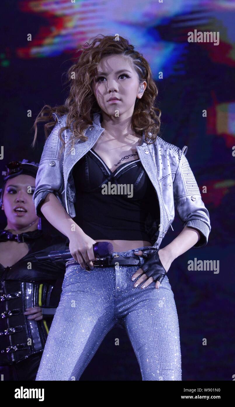 Hong Kong singer Gloria Tang, better known by her stage name G.E.M ...