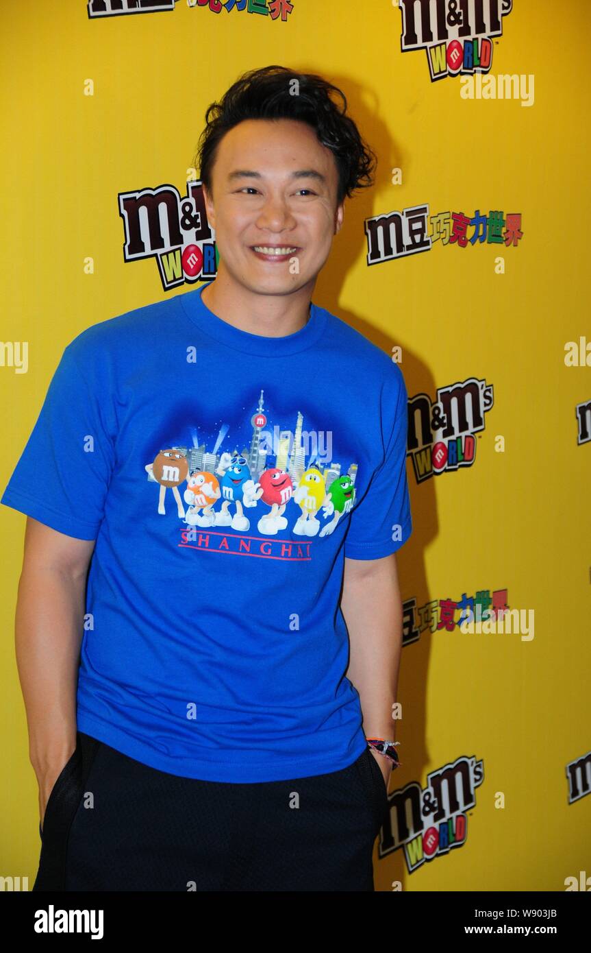 Hong Kong singer Eason Chan poses during the opening ceremony for the M ...