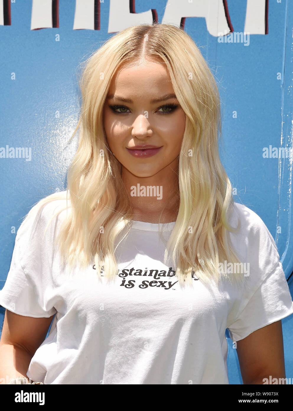 LOS ANGELES, CA - AUGUST 10: Dove Cameron attends the Premiere of Sony ...