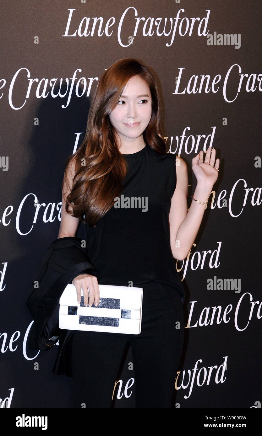 South Korean singer and actress Jessica Jung Soo-yeon poses as she ...