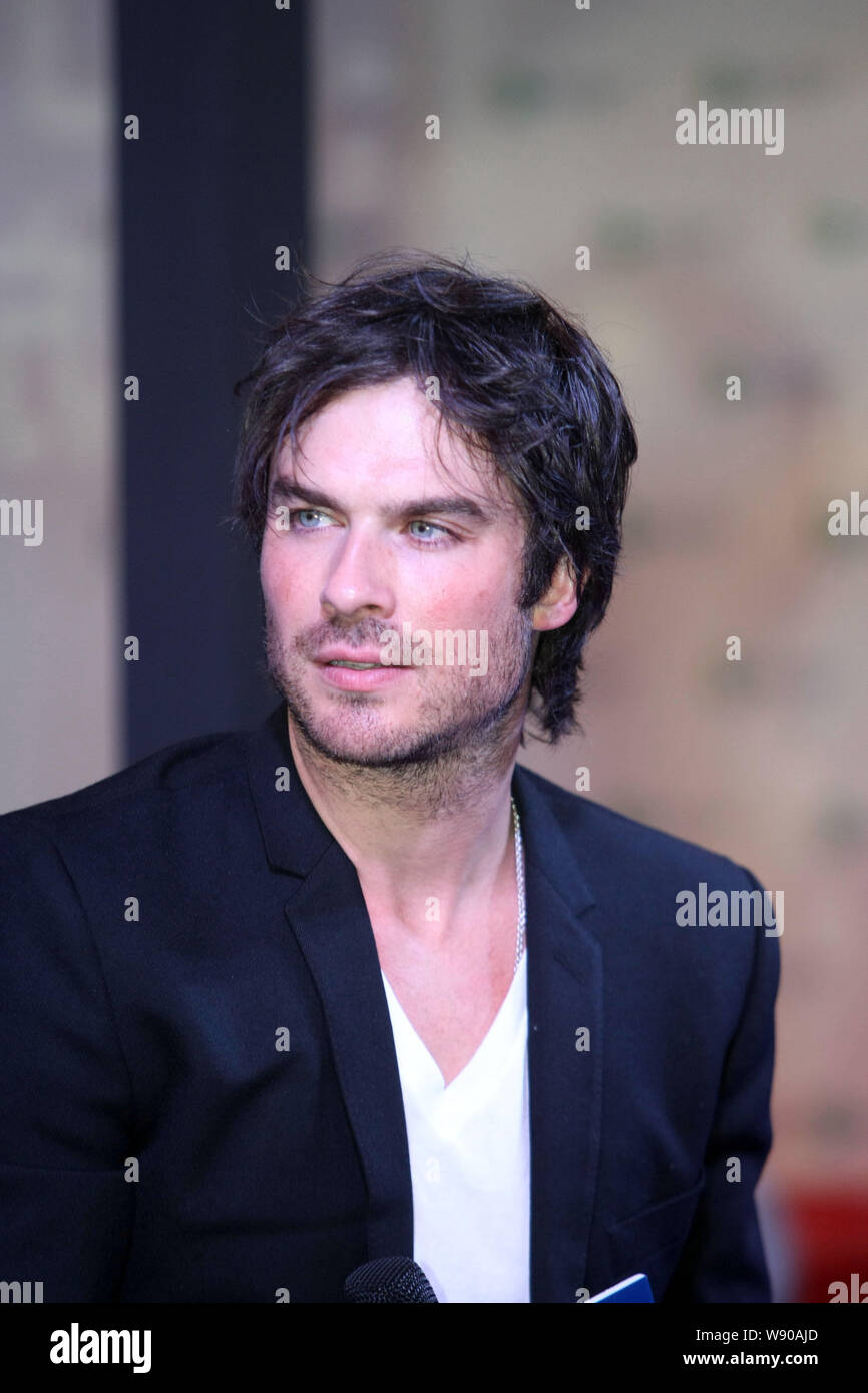 American actor Ian Somerhalder is pictured at an event during the 20th ...