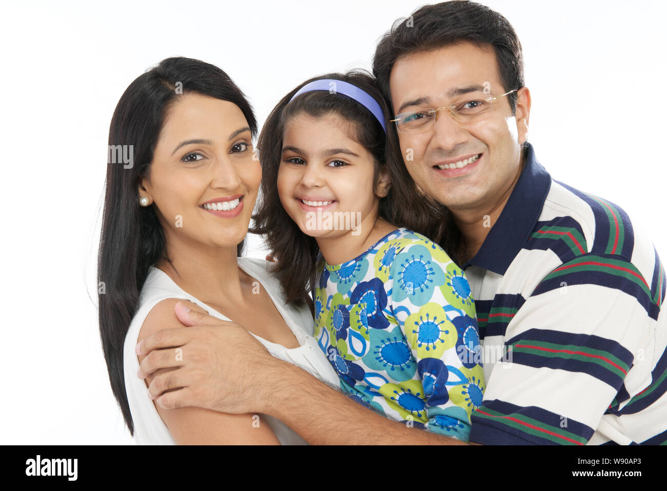 Family smiling together Stock Photo - Alamy