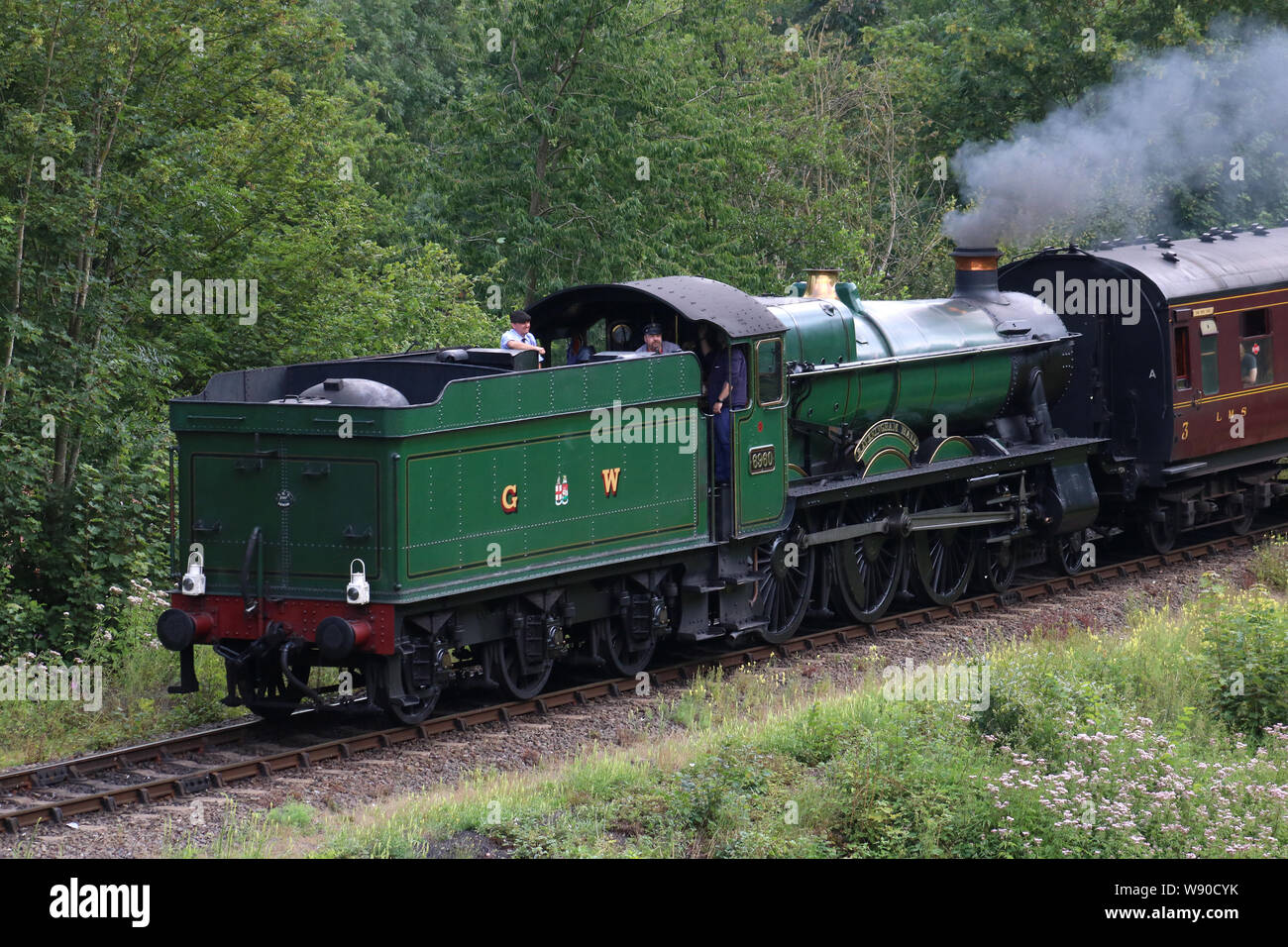Hall class steam locomotive hi-res stock photography and images - Alamy