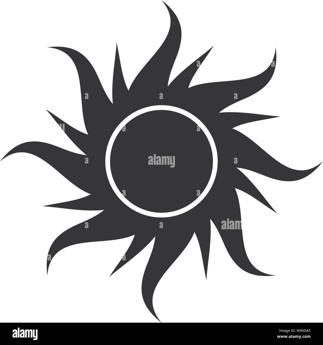 Back light sunset Stock Vector Images - Alamy