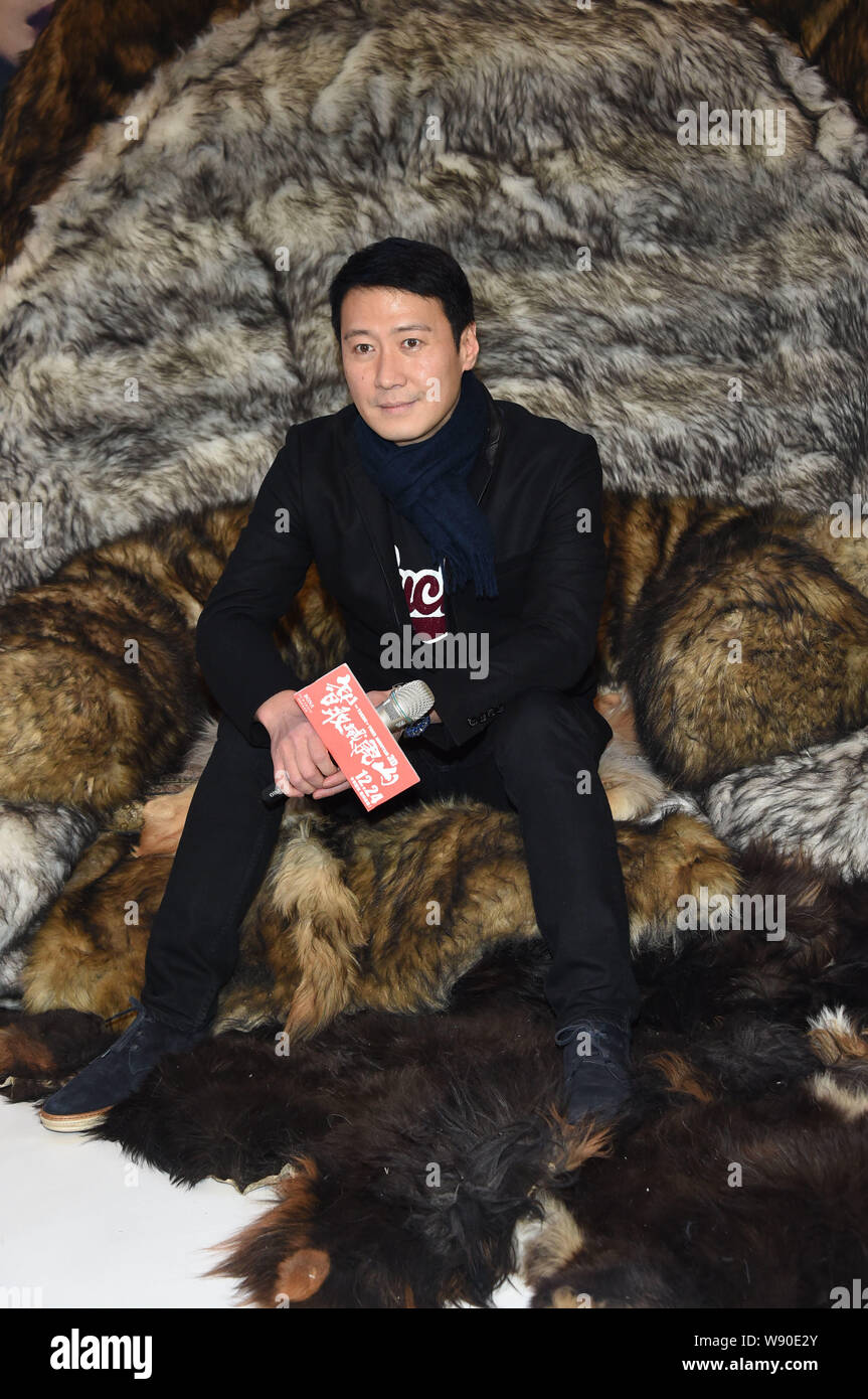Hong Kong singer and actor Leon Lai poses during the premiere for the ...