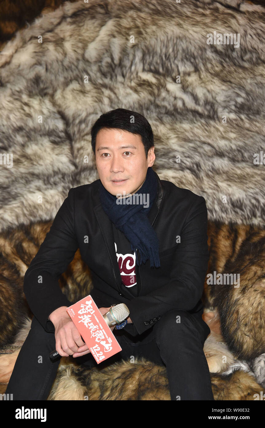Hong Kong singer and actor Leon Lai poses during the premiere for the ...