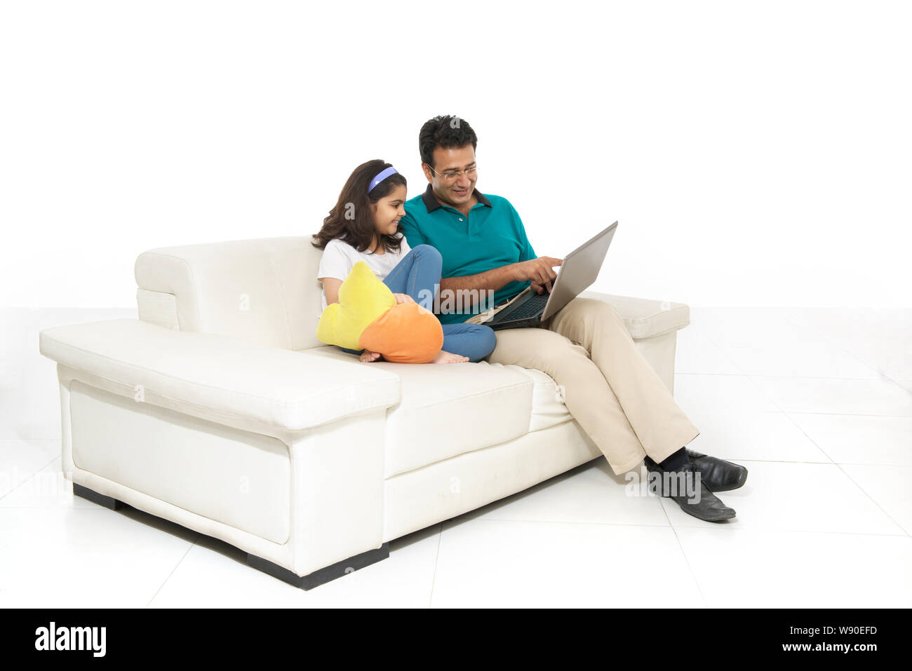 Father daughter 10 years Cut Out Stock Images & Pictures - Alamy