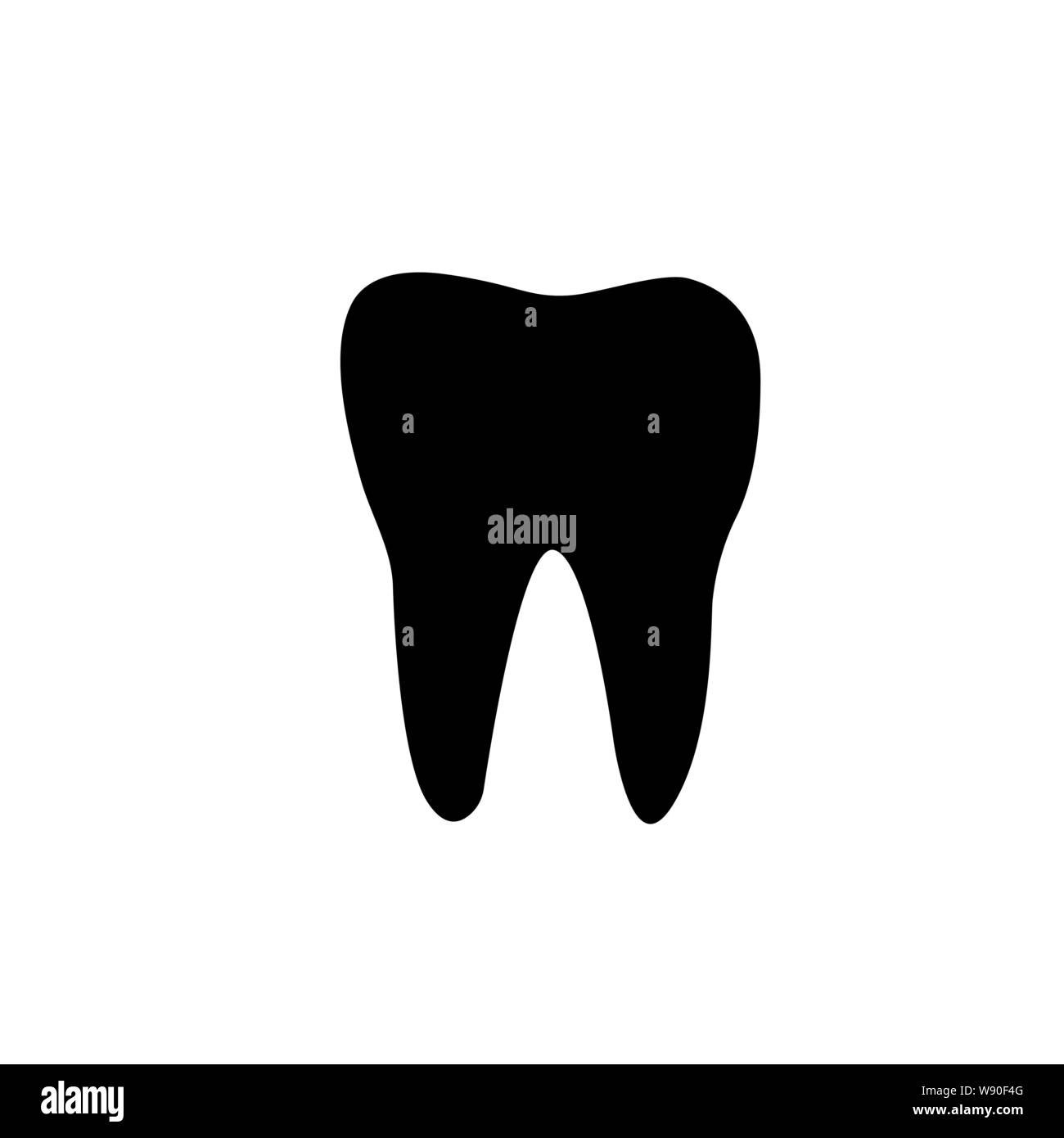 Logotype concept. Parodontosis tooth icon. Gingivitis sign ...
