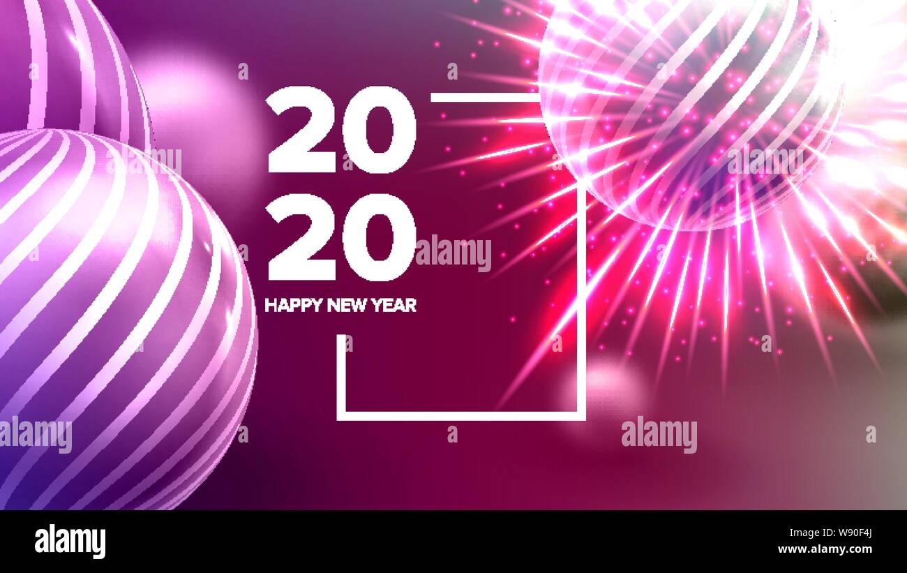 Celebrating Happy New Year Invite Banner Vector Stock Vector Image & Art - Alamy