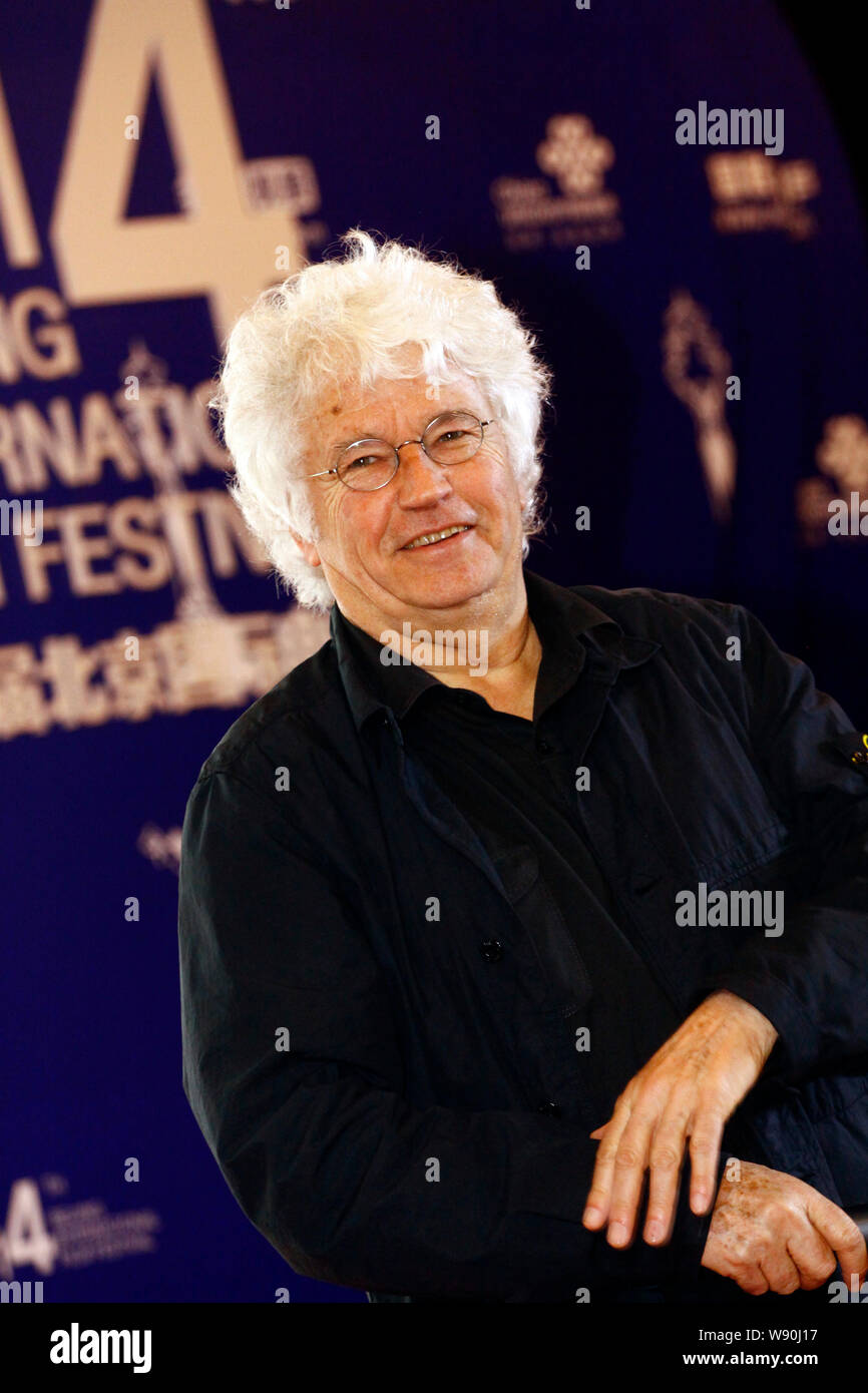 French film director Jean-Jacques Annaud smiles at a press conference ...