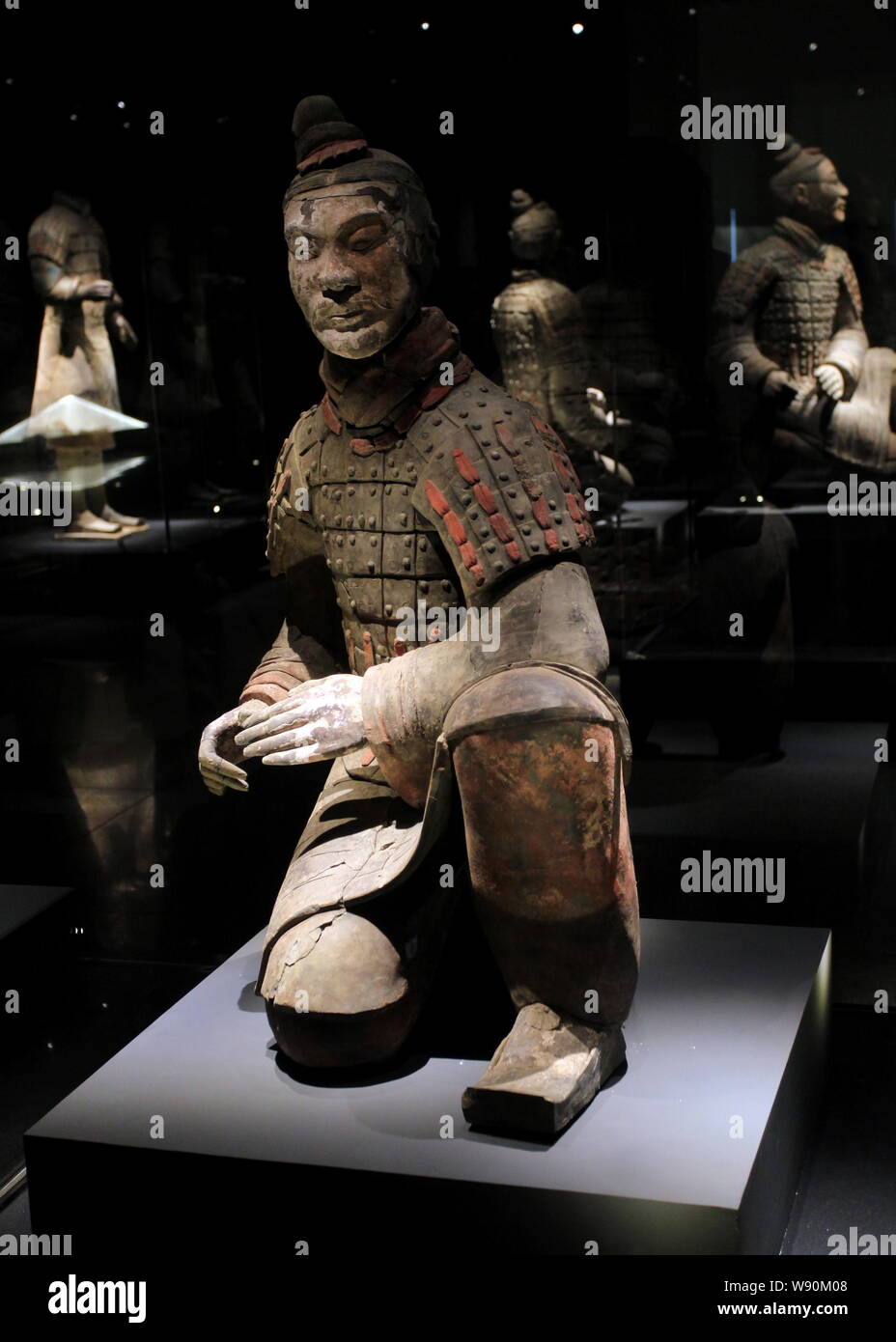 Terracotta Warriors Full Body In Color