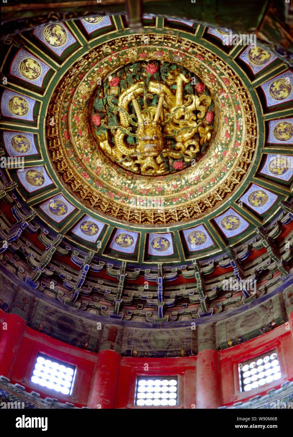 Inside temple of heaven beijing hi-res stock photography and images - Alamy