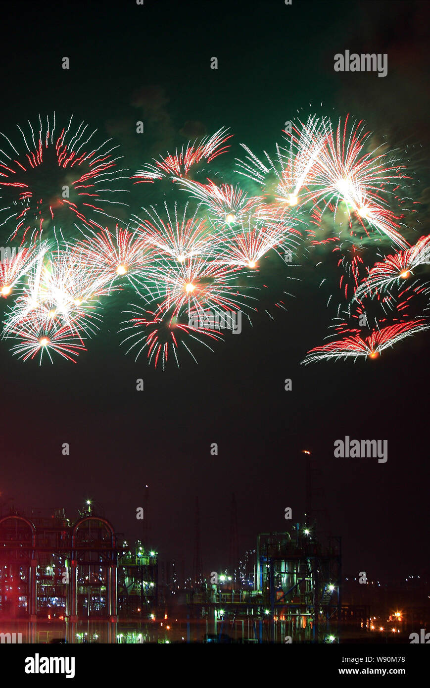 Mid autumn festival fireworks hi-res stock photography and images - Alamy
