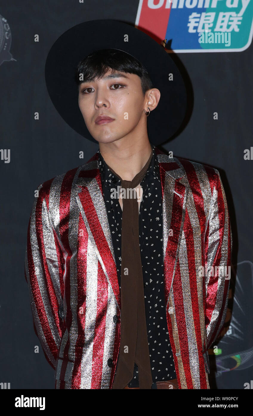 Kwon Ji-yong, better known by his stage name G-Dragon, of South Korean ...