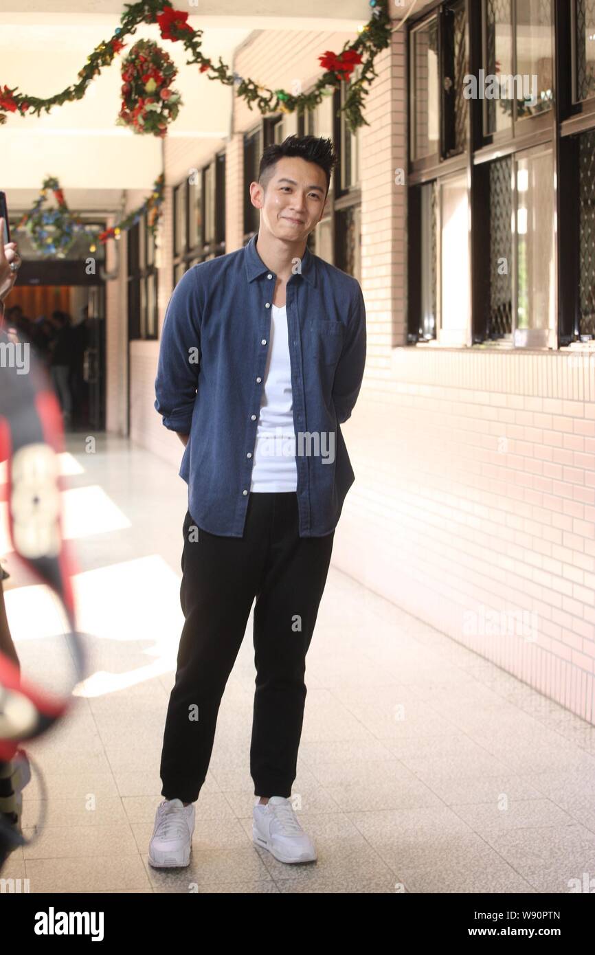 Taiwanese actor Kai Ko is pictured at Fu Jen Catholic University in ...