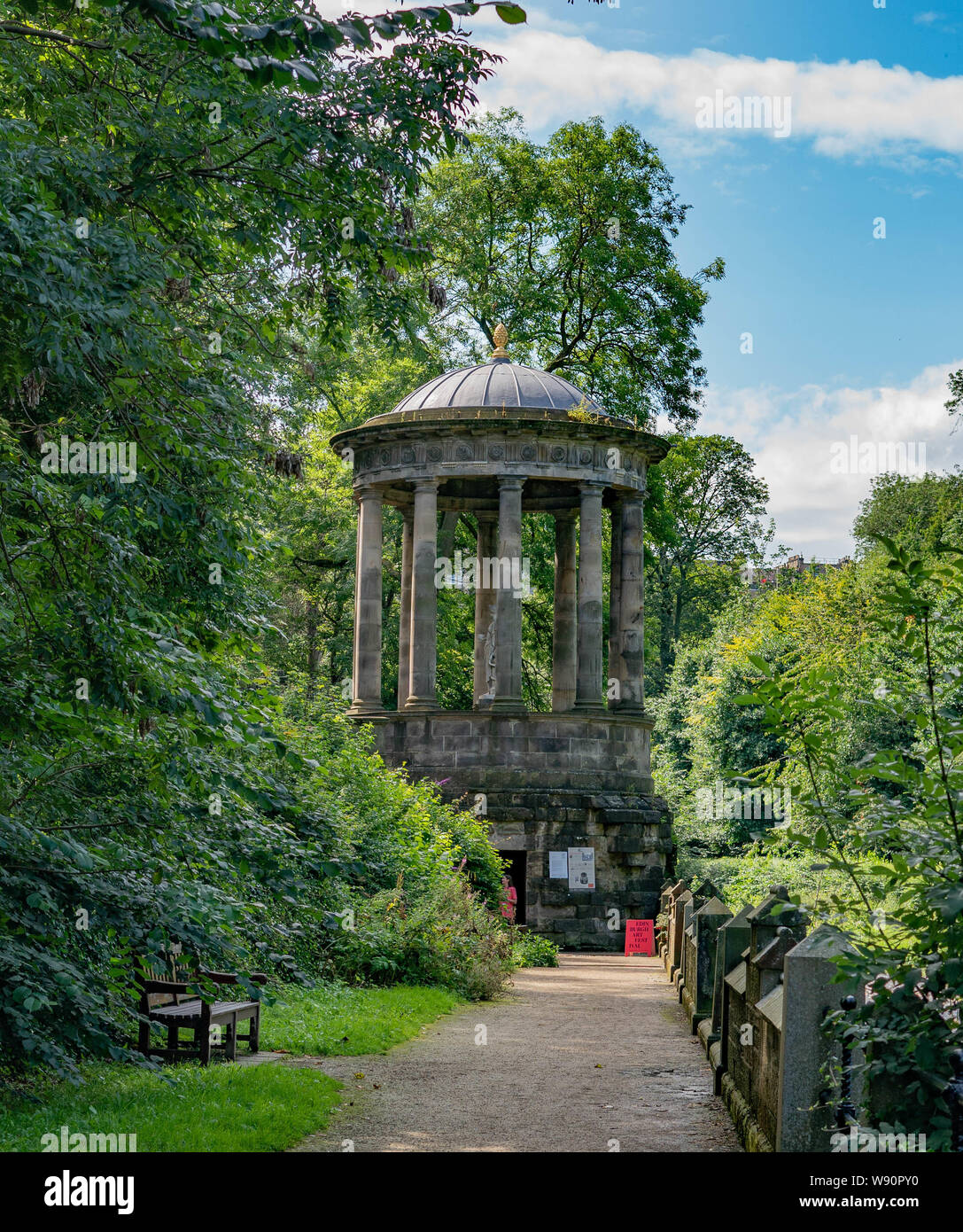 edinburgh new town Stockbridge Stock Photo - Alamy