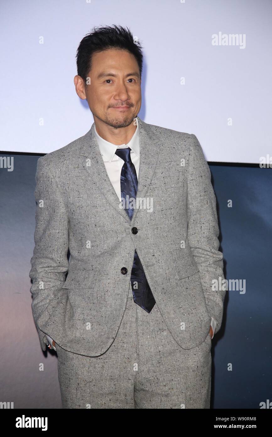 Hong Kong singer Jacky Cheung poses during his Asia exclusive music ...