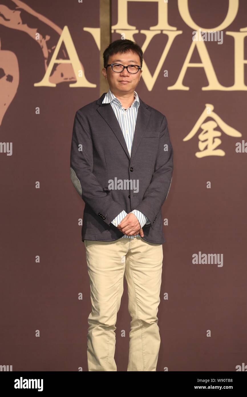 Hong Kong actor Cyrus Wong poses at a press conference for the panel of ...