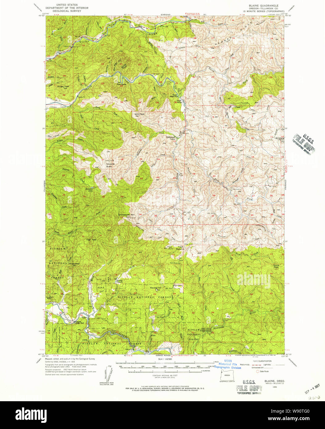 Map of blaine hi-res stock photography and images - Alamy