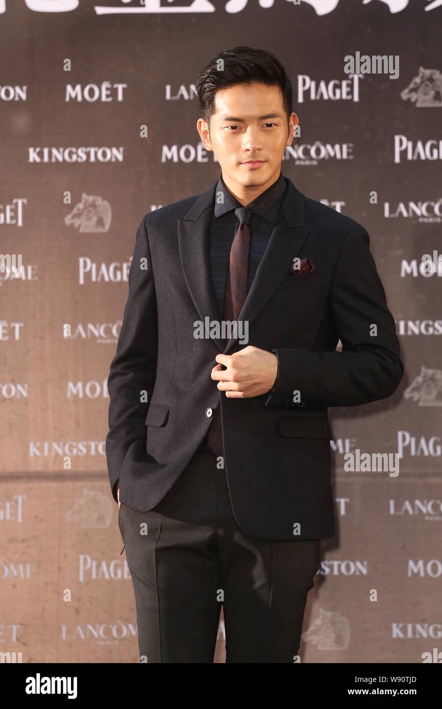 Taiwanese actor Chris Wang, the leading actor of the movie "Endless ...