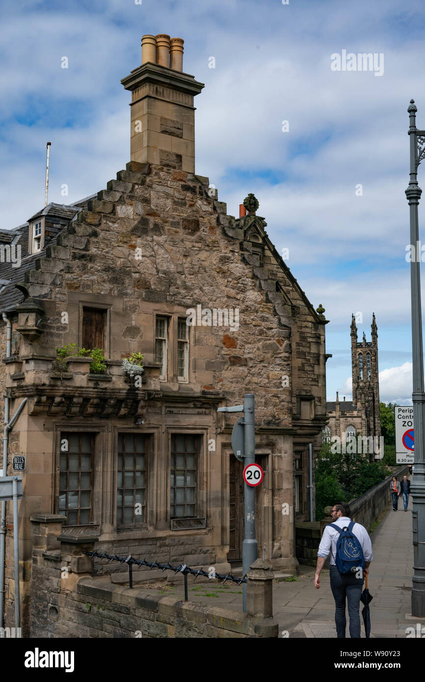 dean village edinburgh Stock Photo - Alamy