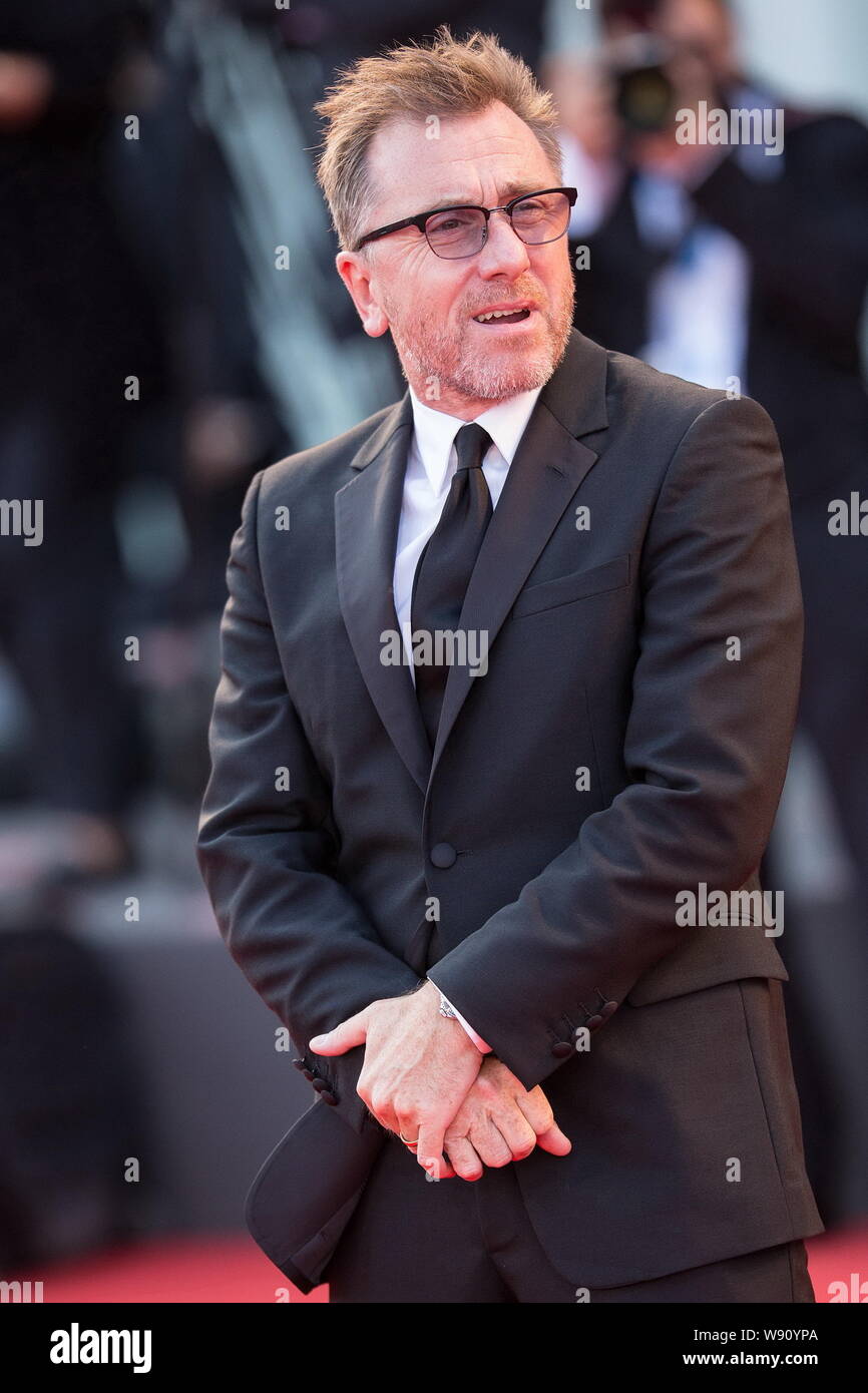 British actor and director Tim Roth poses on the red carpet for the ...