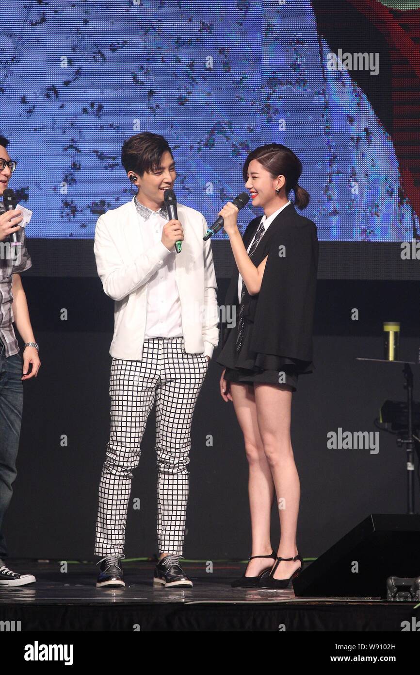 Puff Guo And Aaron Yan Photoshoot