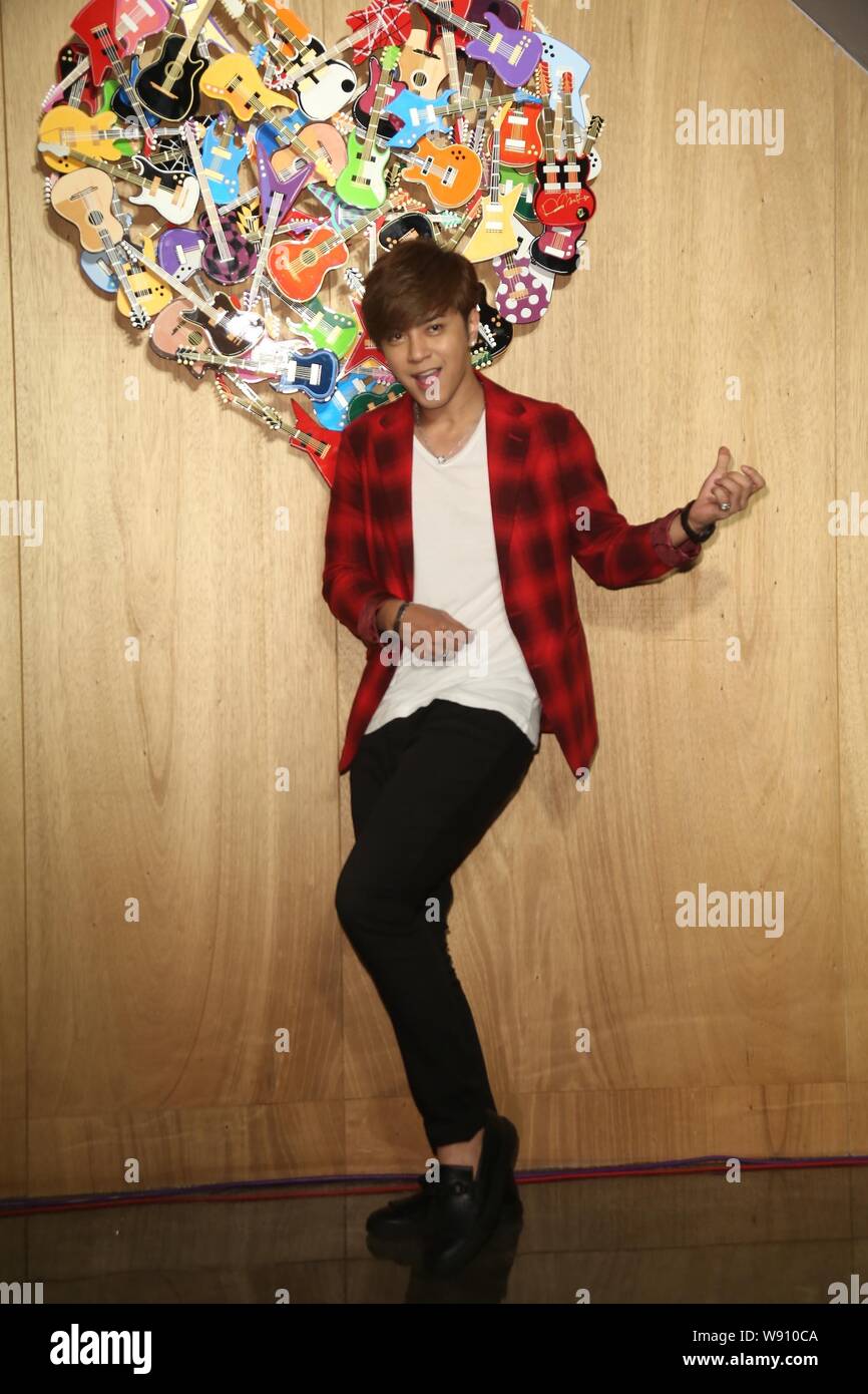 Taiwanese singer Show Lo poses during a celebration of the success of ...