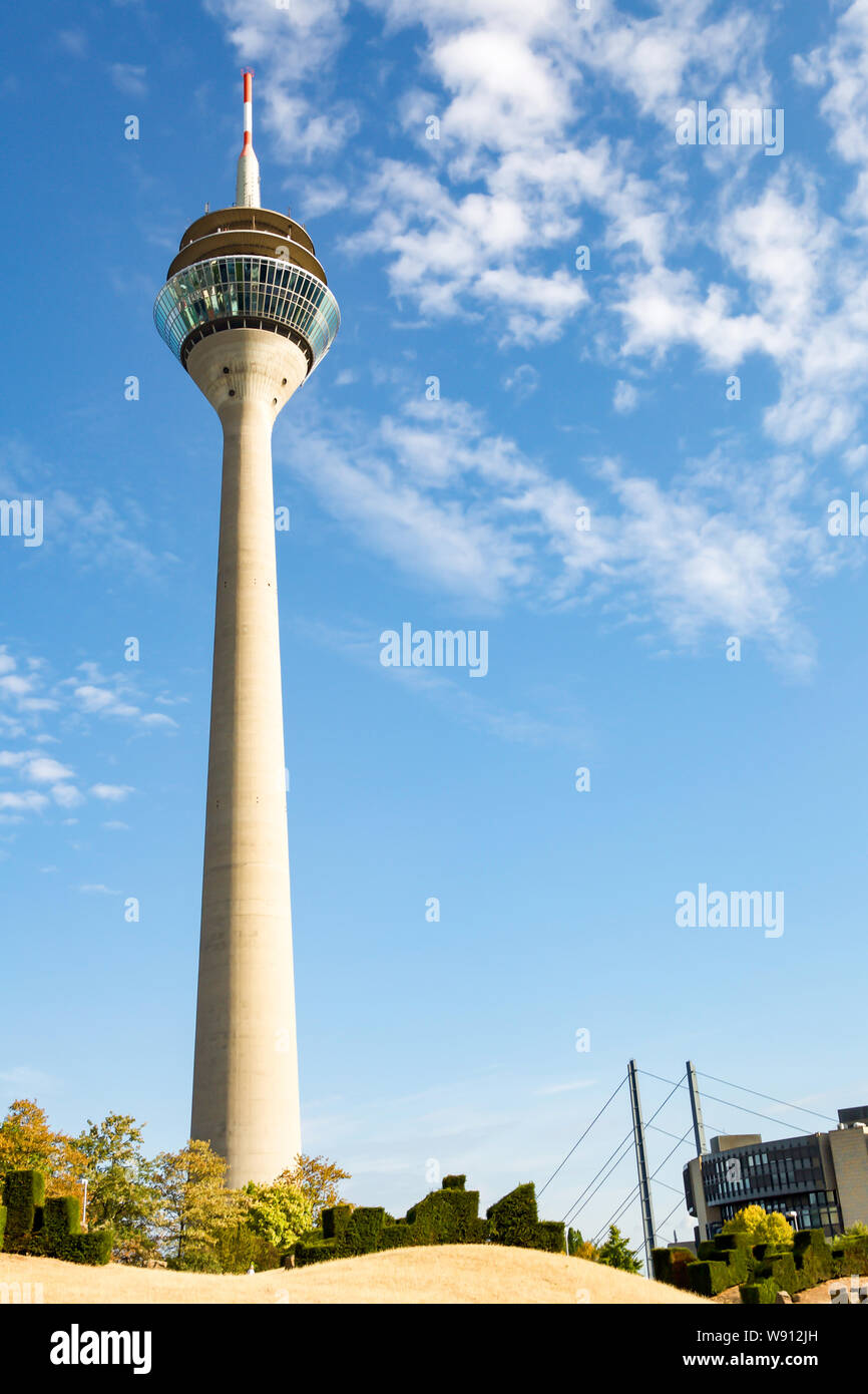 Rheinturm in Dusseldorf - Germany Stock Photo - Alamy