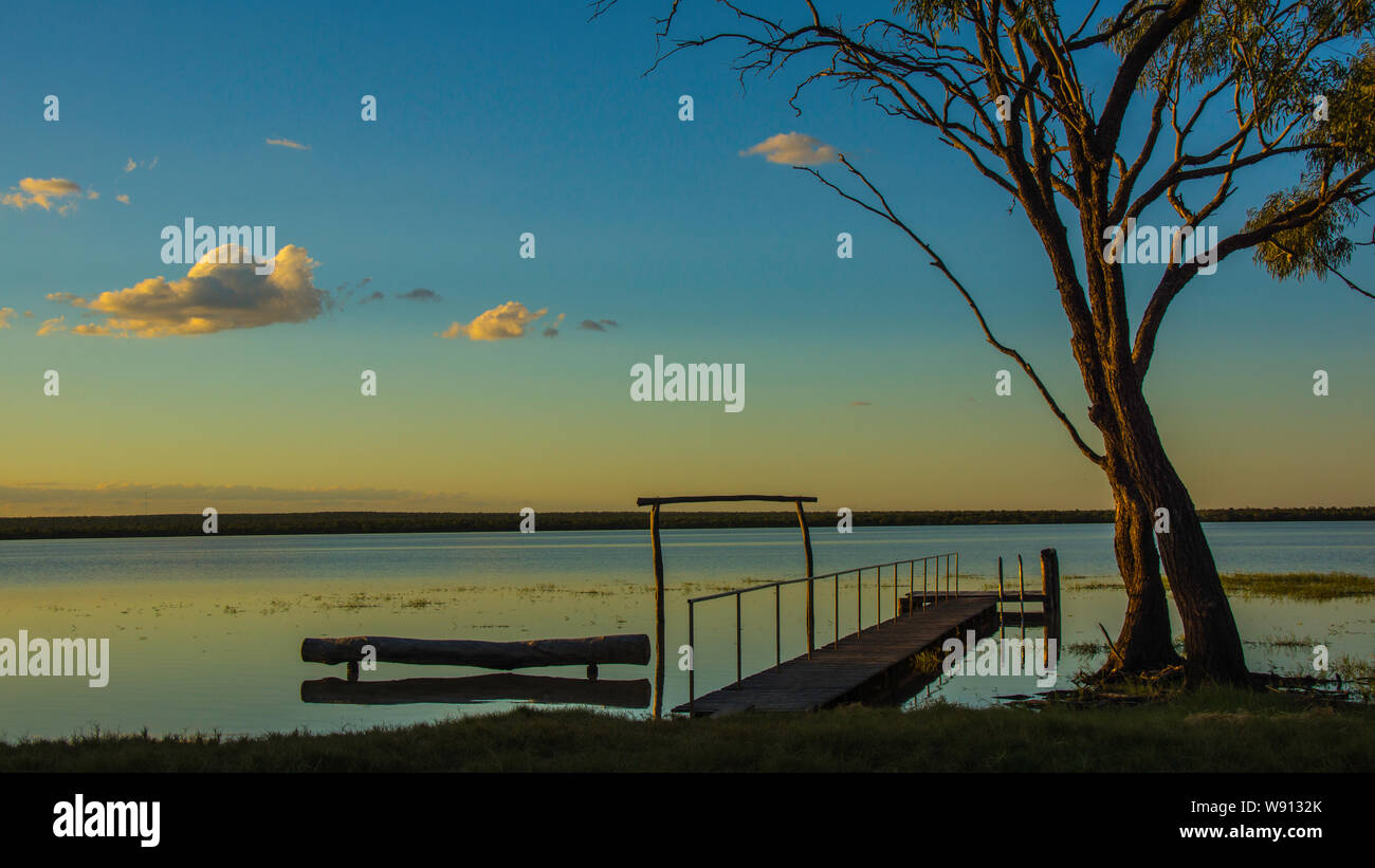 Lake Dunn near Aramac, Queensland, Australia Stock Photo - Alamy