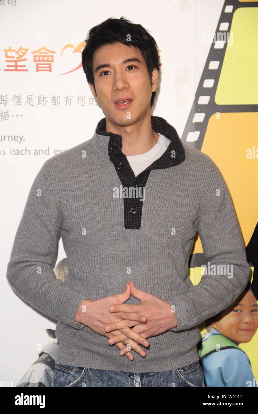 Taiwanese singer Leehom Wang speaks during the 50th Anniversary of ...
