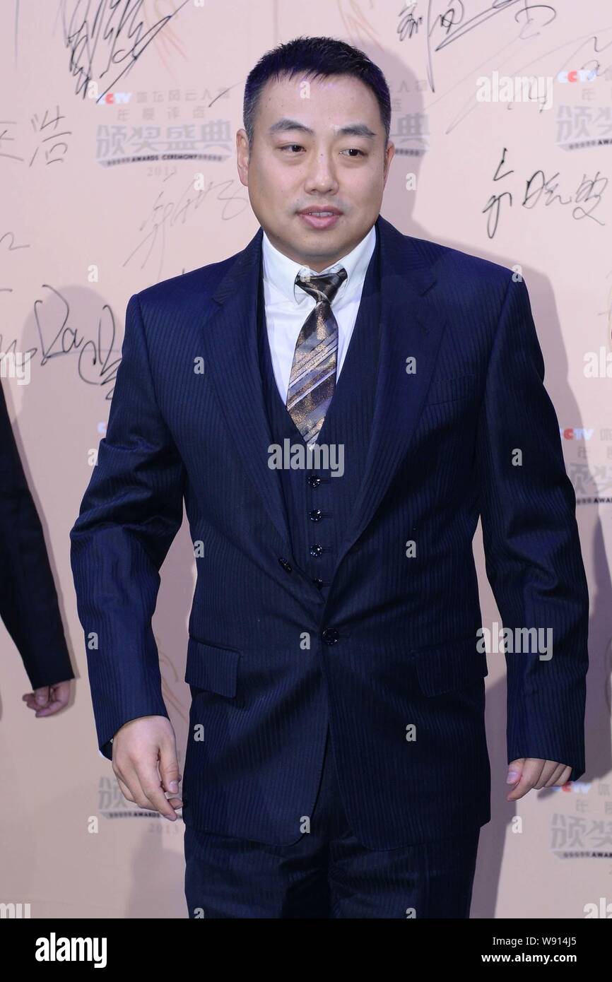 Liu Guoliang, head coach of the Chinas National Mens table tennis team ...