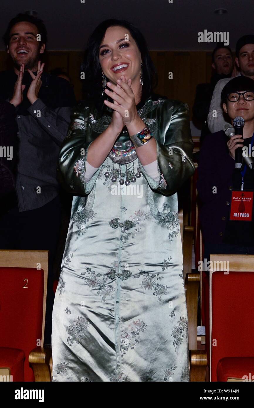 American singer Katheryn Elizabeth Hudson, better known by her stage ...