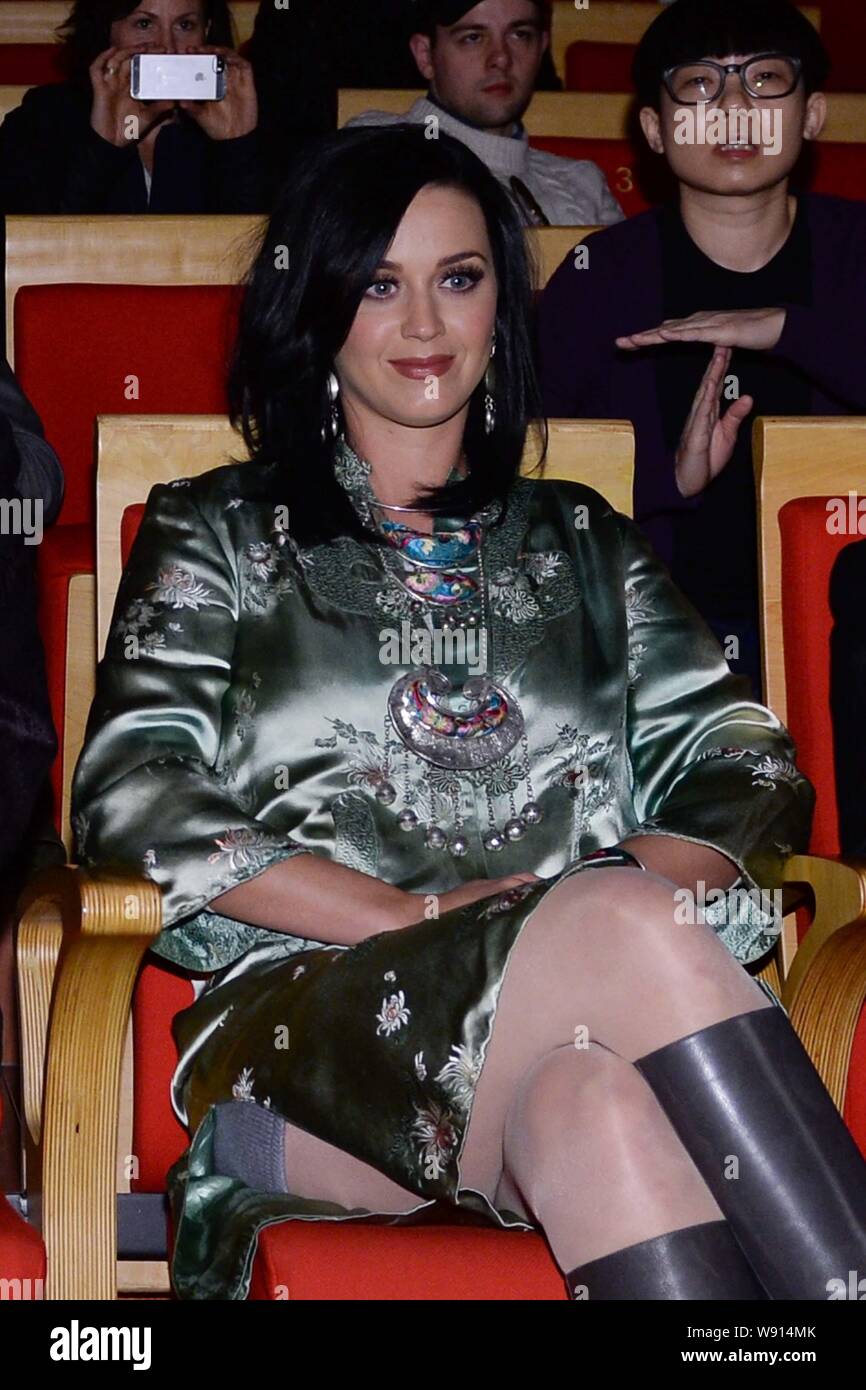 American singer Katheryn Elizabeth Hudson, better known by her stage ...