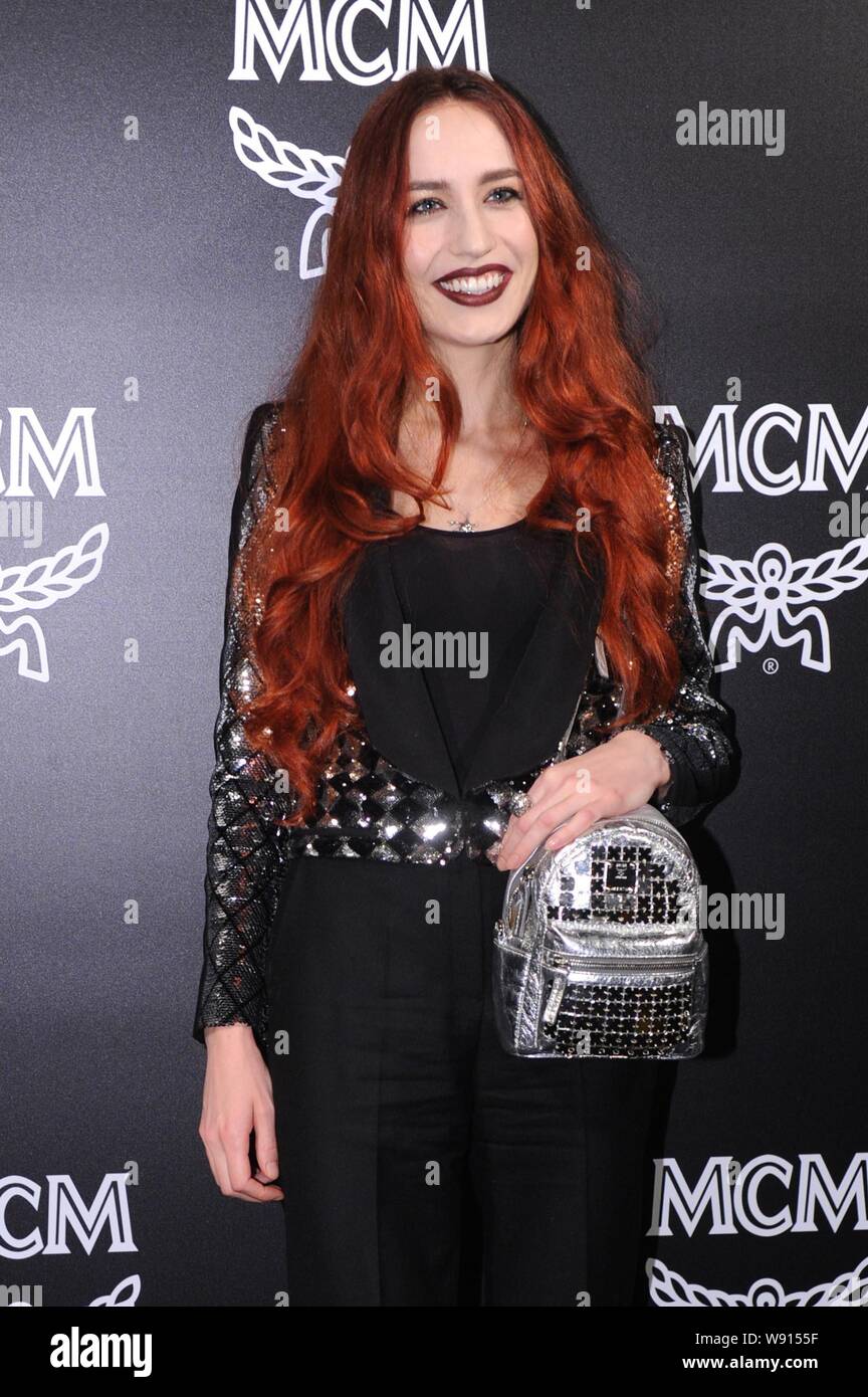 American model and actress Elizabeth Jagger, daughter of Mick Jagger ...