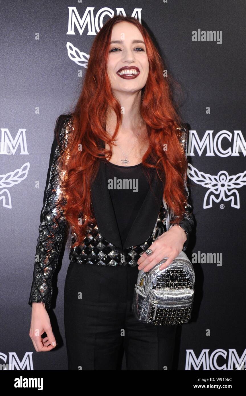 American model and actress Elizabeth Jagger, daughter of Mick Jagger ...