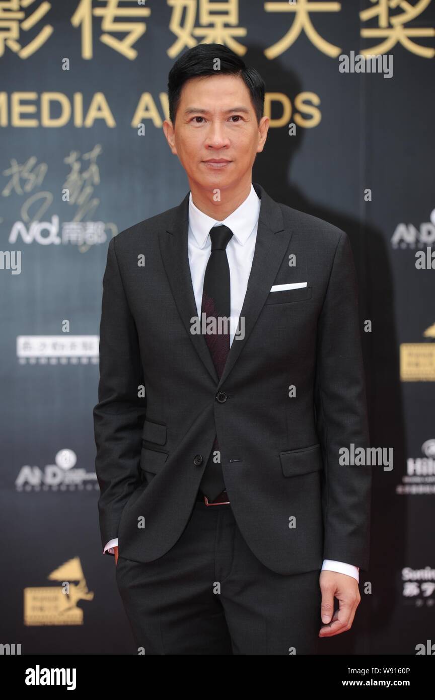 Hong Kong actor Nick Cheung Ka-fai poses on the red carpet for the 14th ...