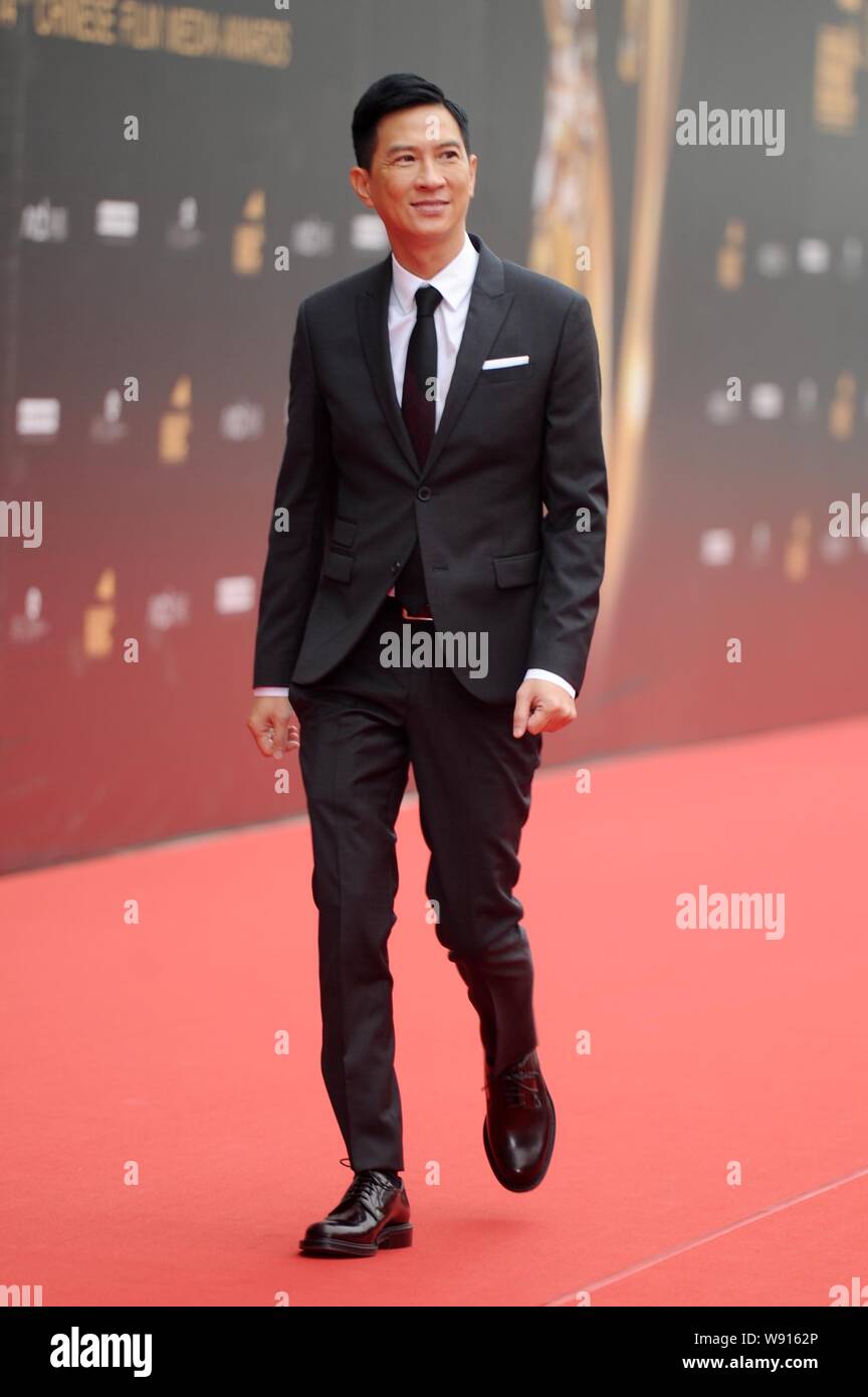 Hong Kong actor Nick Cheung Ka-fai arrives on the red carpet for the ...