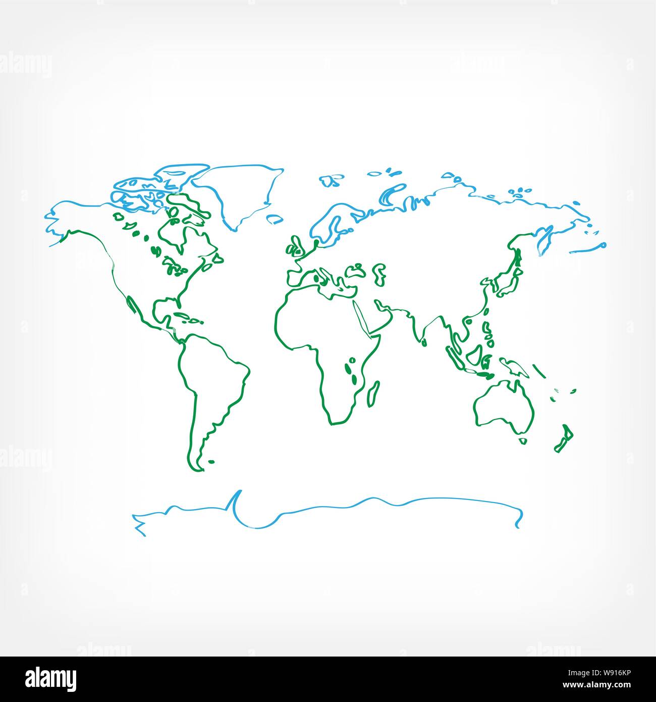 drawing ecology world map Stock Vector Image & Art - Alamy